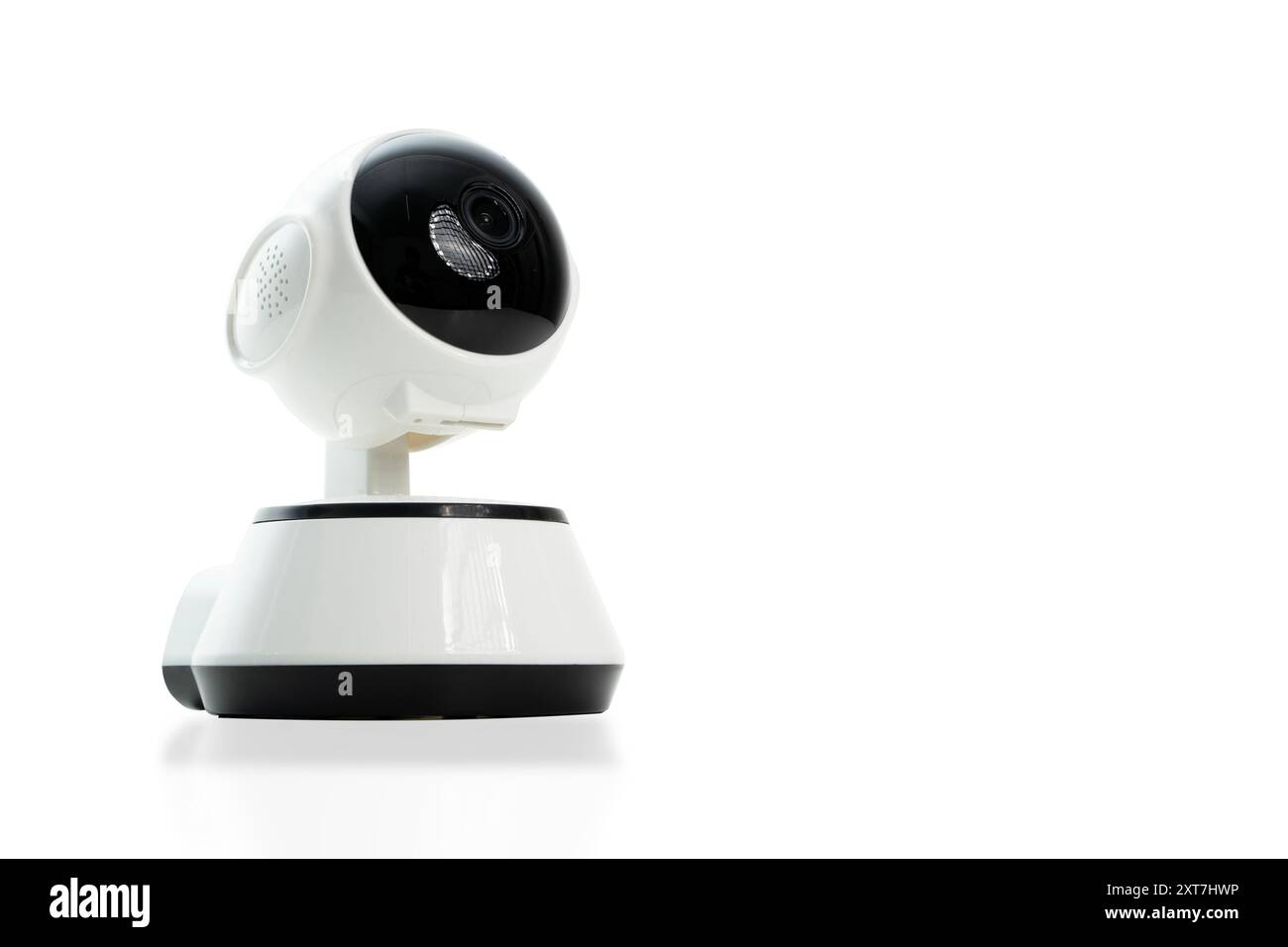 Watching cctv home video Cut Out Stock Images & Pictures - Alamy