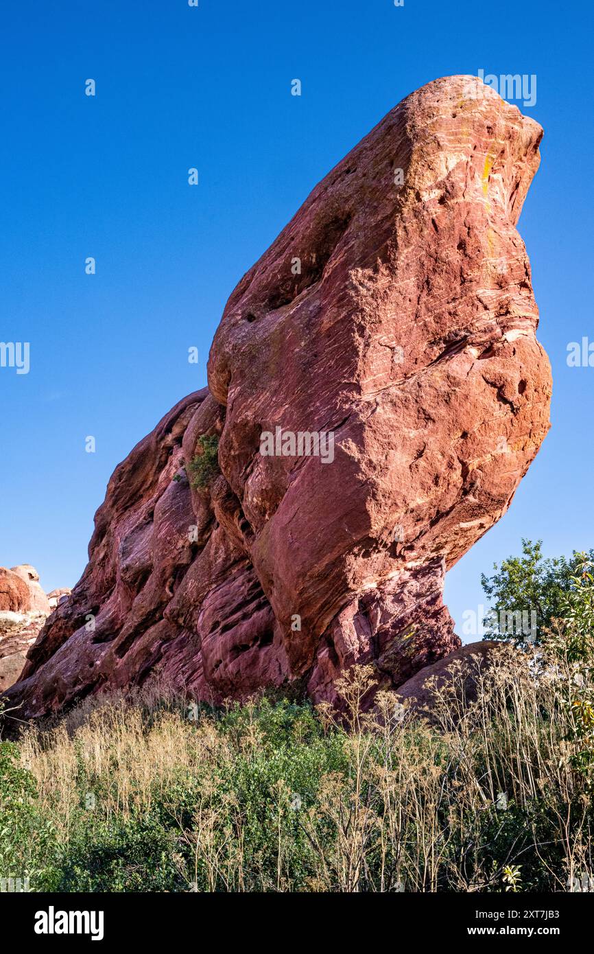 Red Rock park Colorado Jefferson County Stock Photo - Alamy