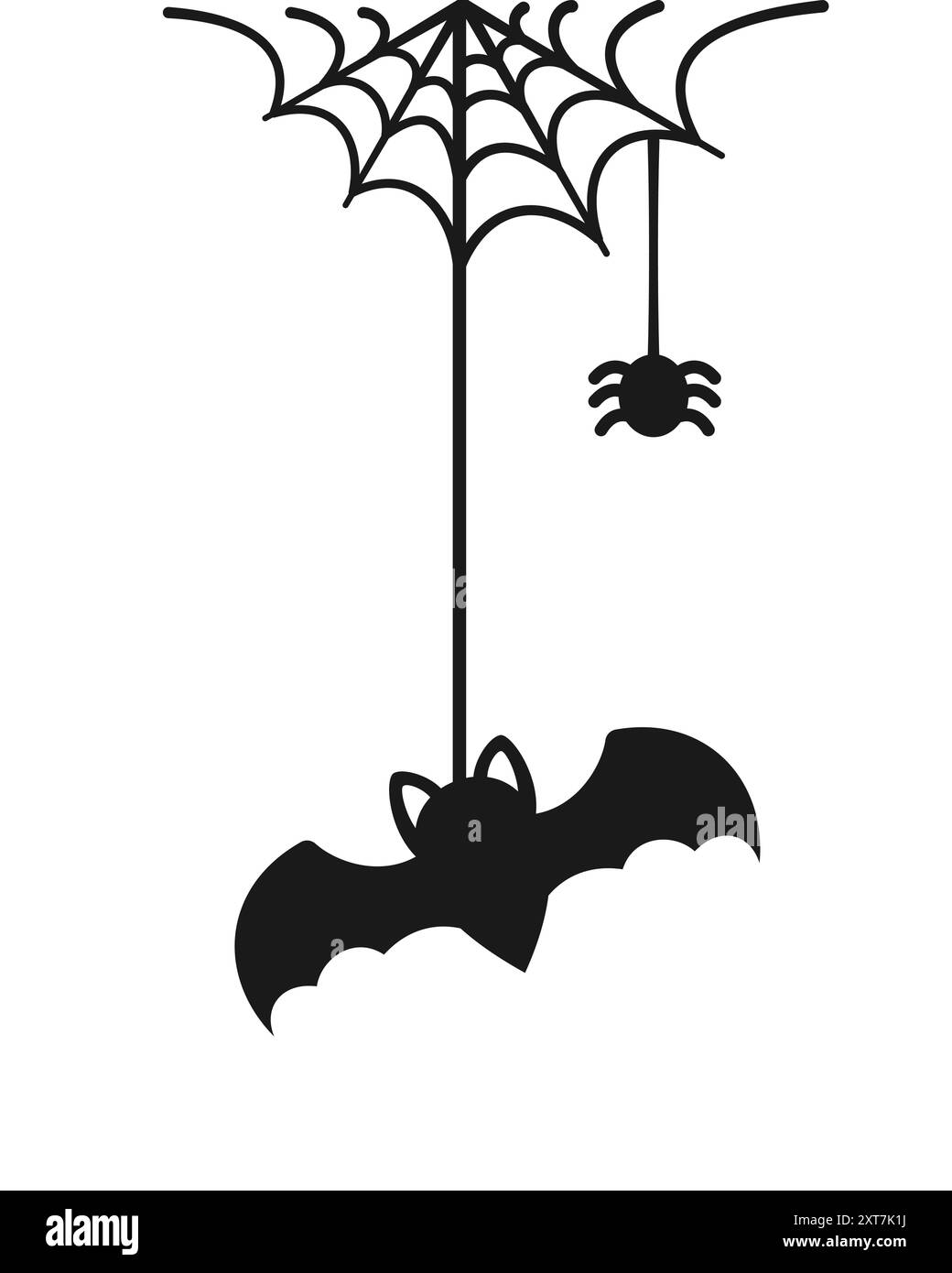 Spider on a string hi-res stock photography and images - Alamy