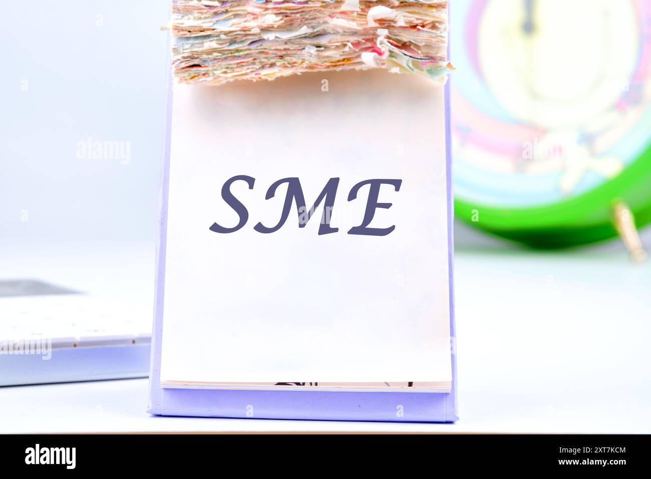 SME Small and Medium Enterprise wording, business concept. SME on a ...