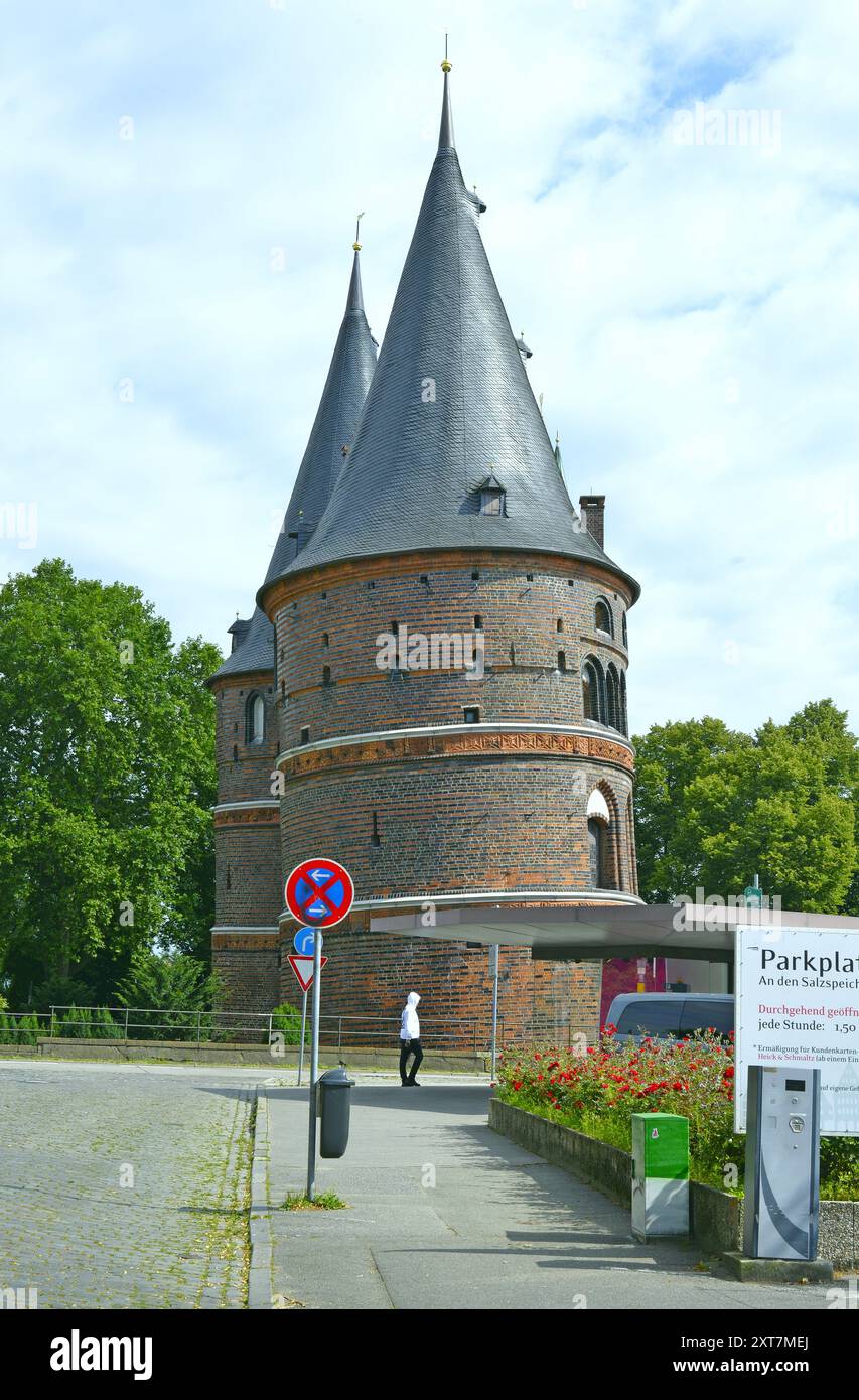 The Holsten Gate is one of the gates that marks the western boundary of ...