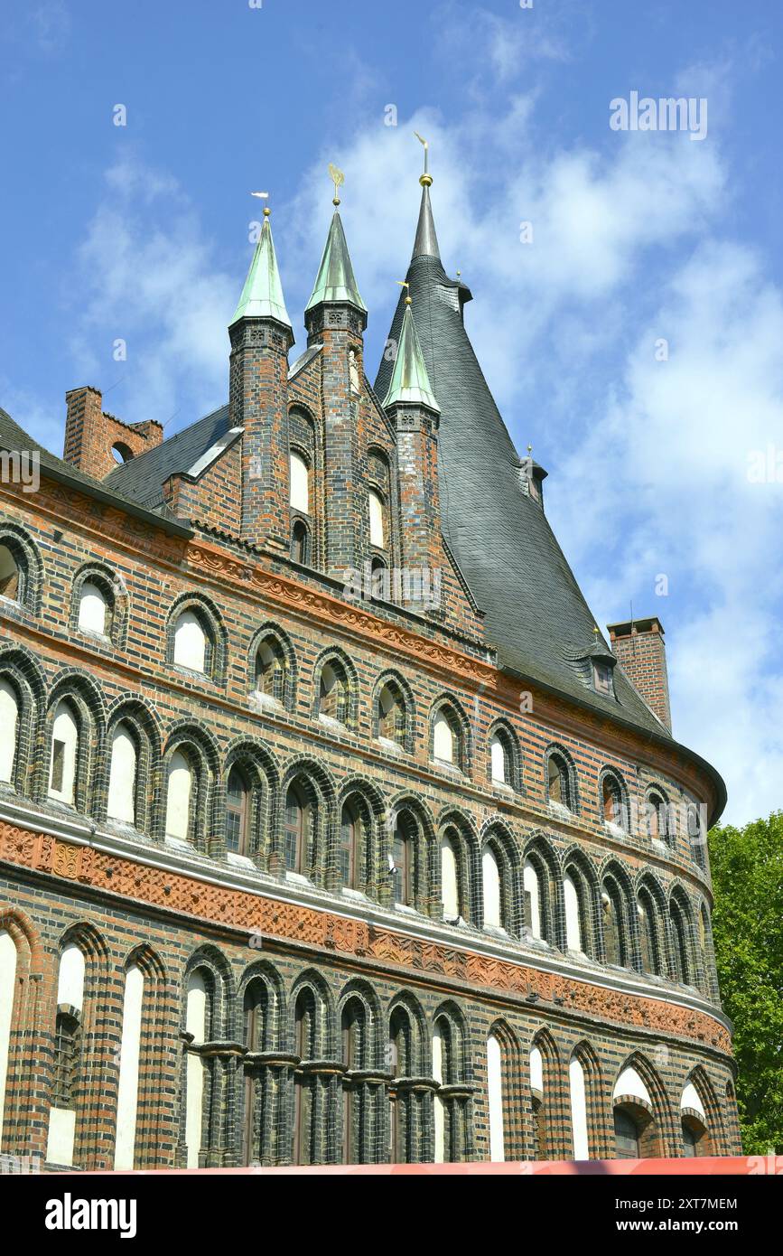 The Holsten Gate is one of the gates that marks the western boundary of ...