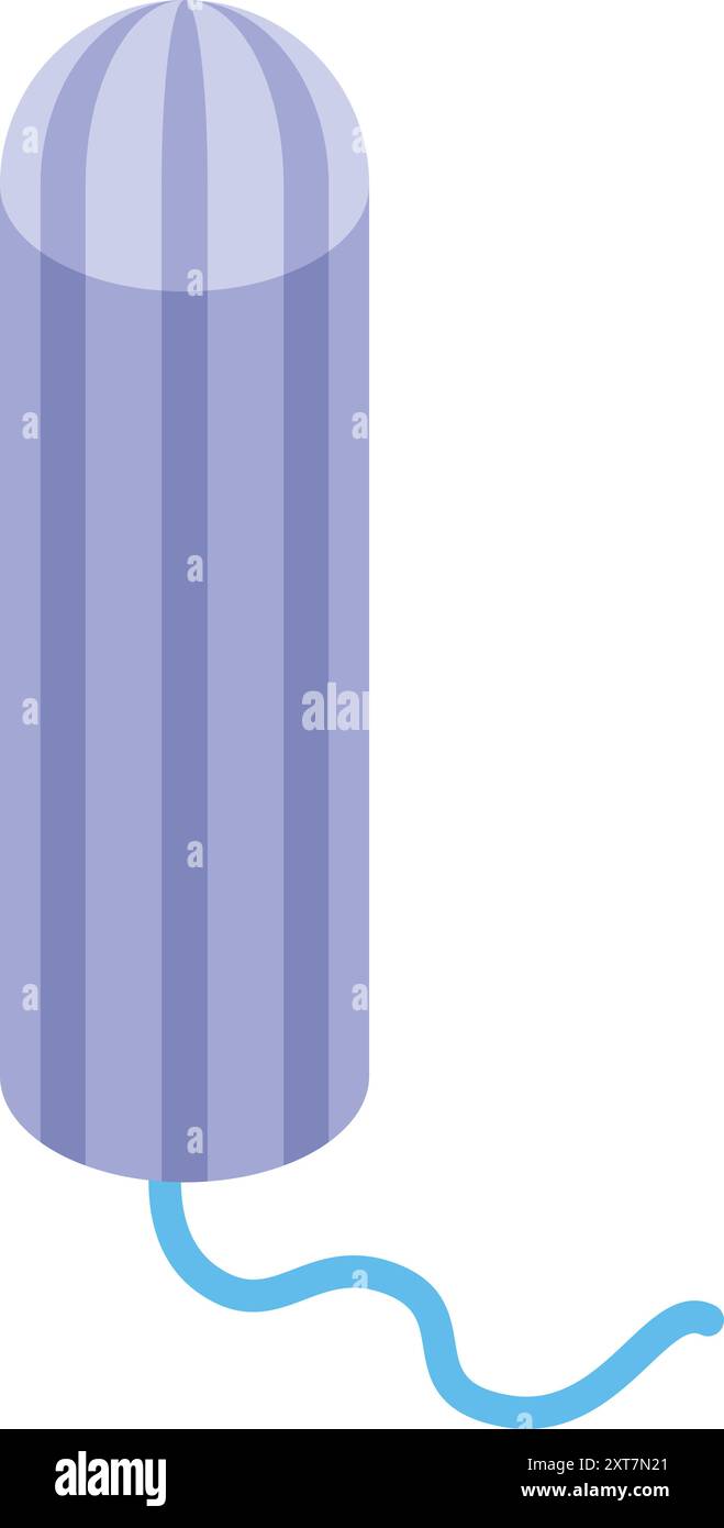 Clean tampon is showing menstrual hygiene product for woman health ...