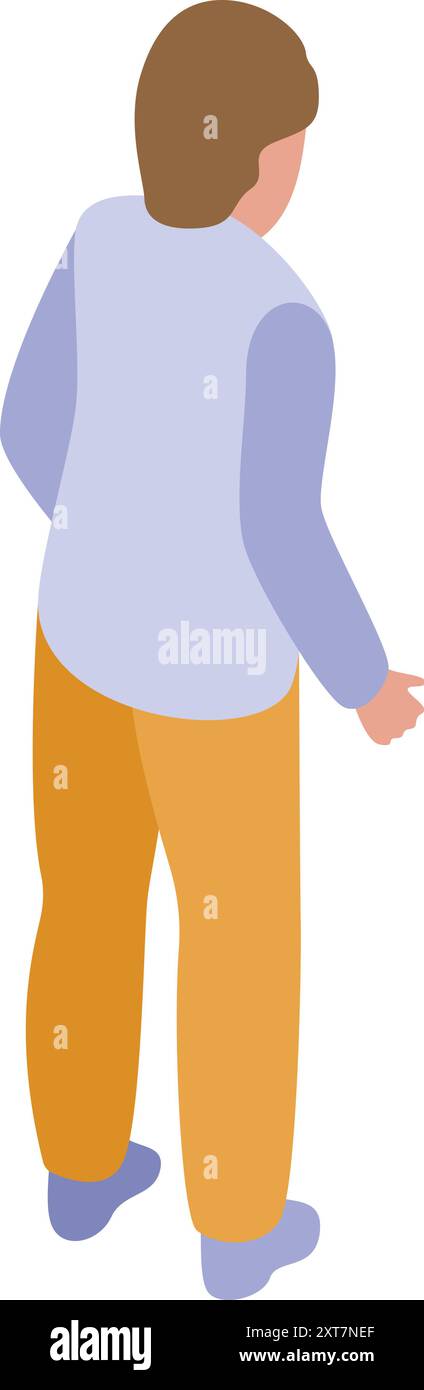 Confident 3d man standing Stock Vector Images - Alamy