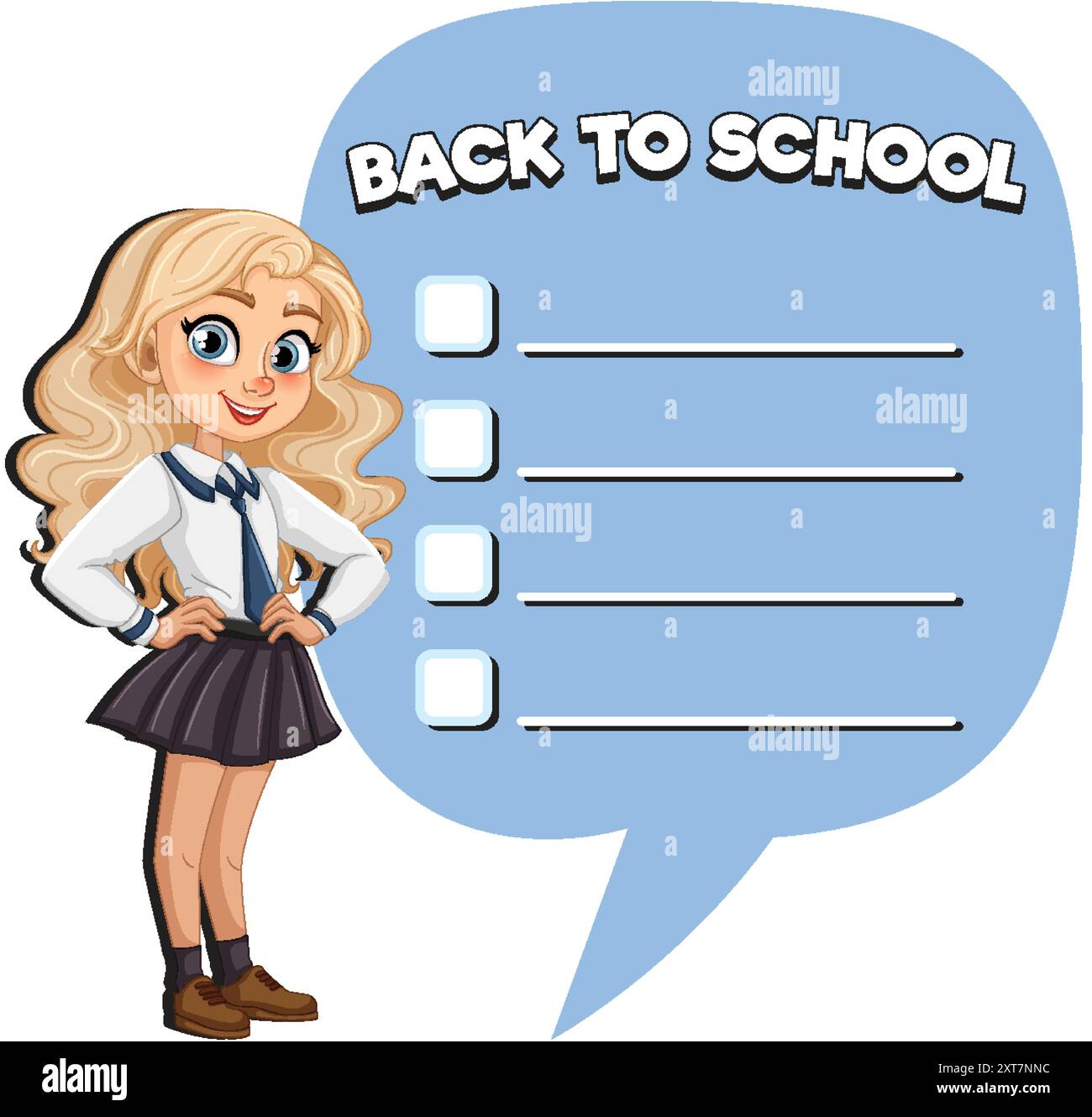 School readiness checklist hi-res stock photography and images - Alamy