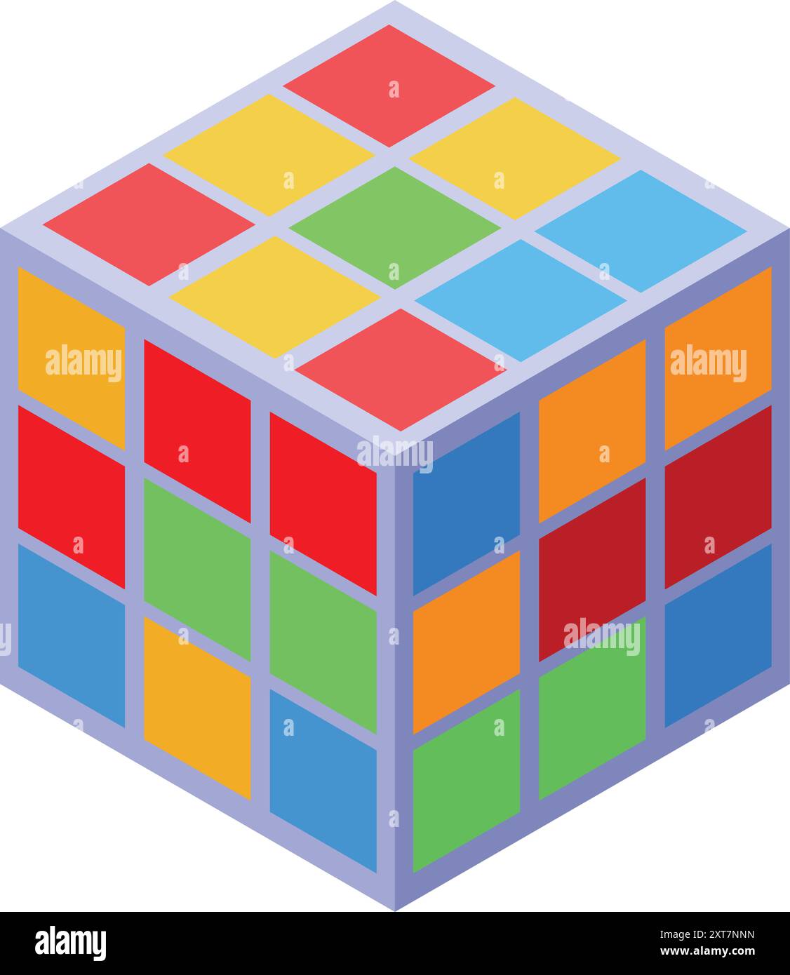 Colorful cube logic game being solved, showing the fun and challenge of ...