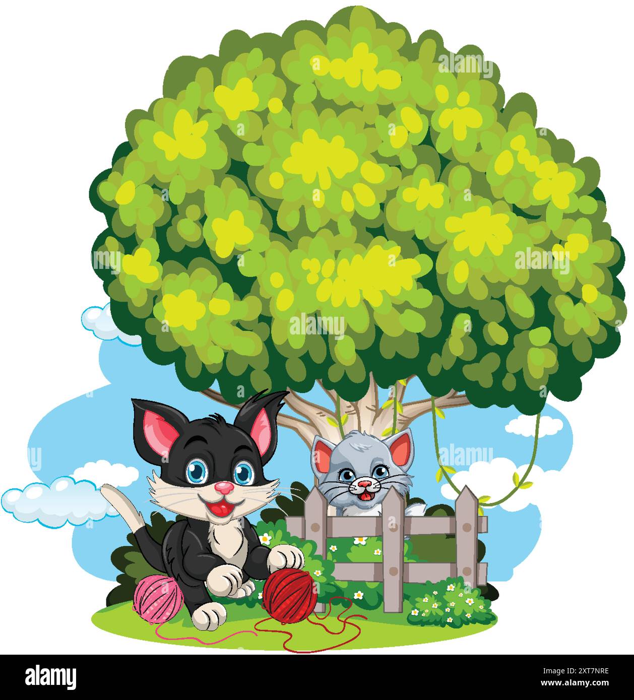 Under a big tree Cut Out Stock Images & Pictures - Alamy