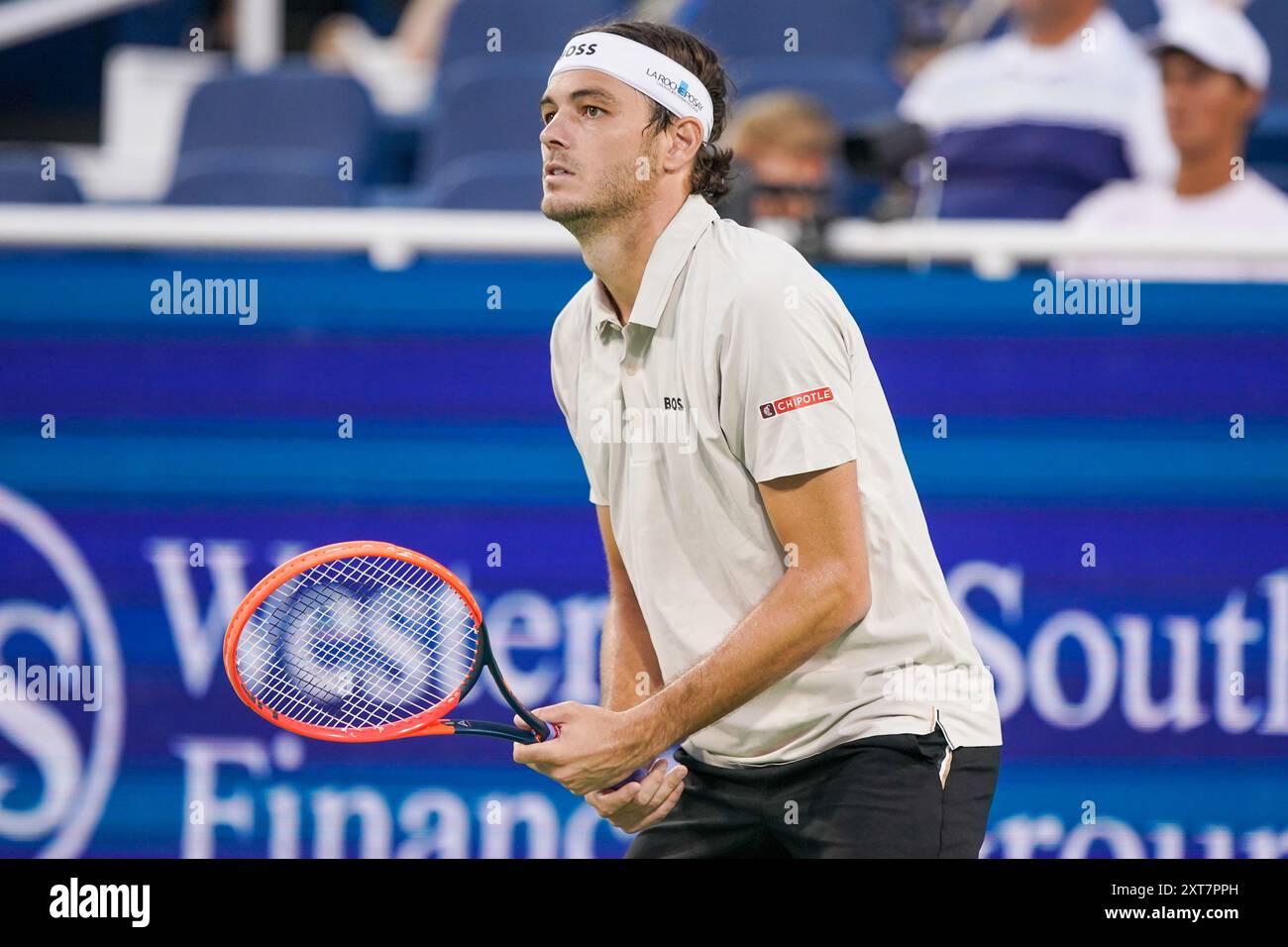 Taylor fritz 2024 serve hi-res stock photography and images - Alamy