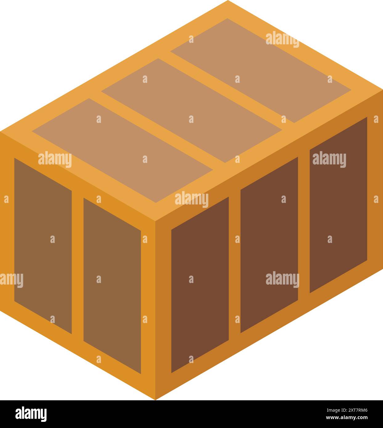 Nailed container Stock Vector Images - Alamy