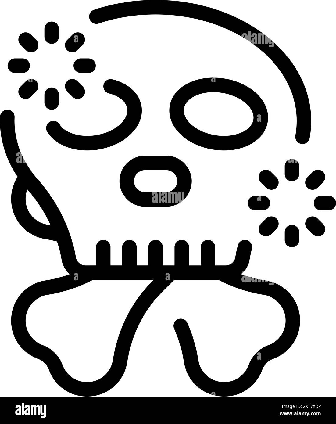 Stars around head Black and White Stock Photos & Images - Alamy