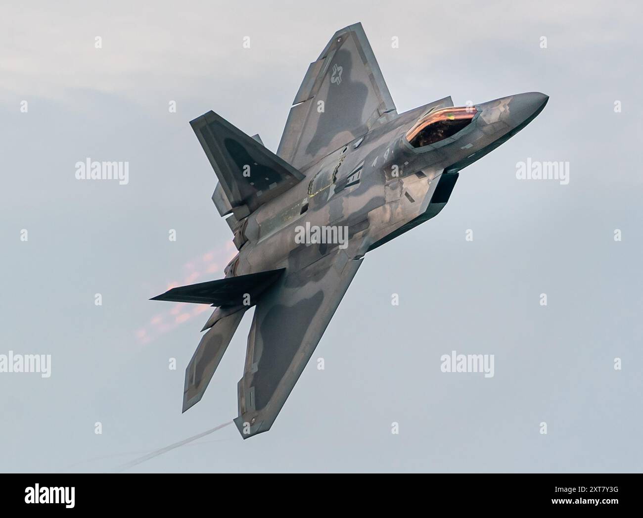 U.S. Air Force Capt. Samuel “RaZZ” Larson, F-22 Raptor Demonstration ...
