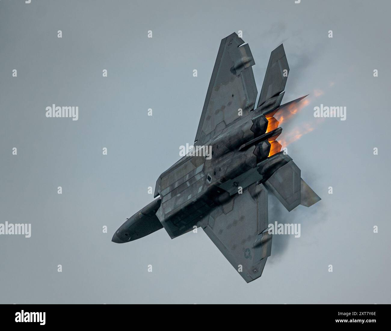 U.S. Air Force Capt. Samuel “RaZZ” Larson, F-22 Raptor Demonstration ...