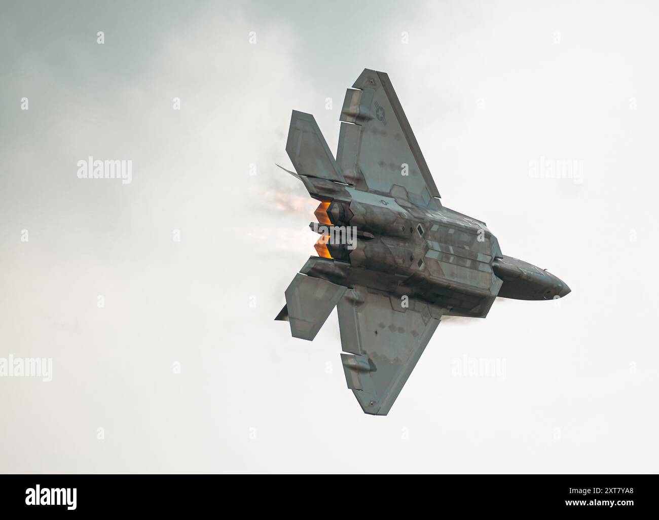 U.S. Air Force Capt. Samuel “RaZZ” Larson, F-22 Raptor Demonstration ...