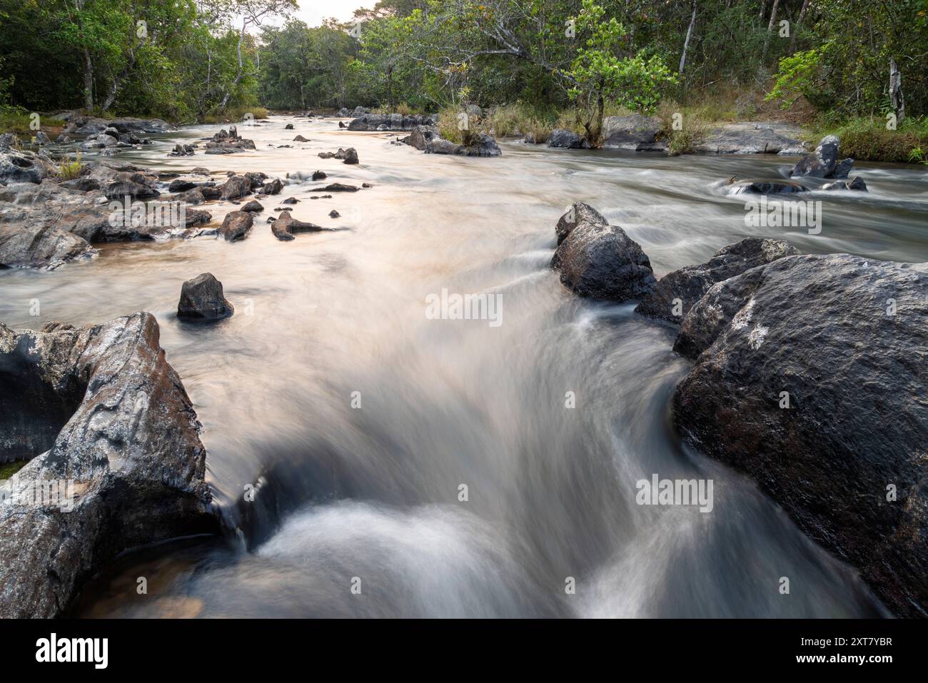 Lufilo River at the Samala Community Camp site Stock Photo - Alamy