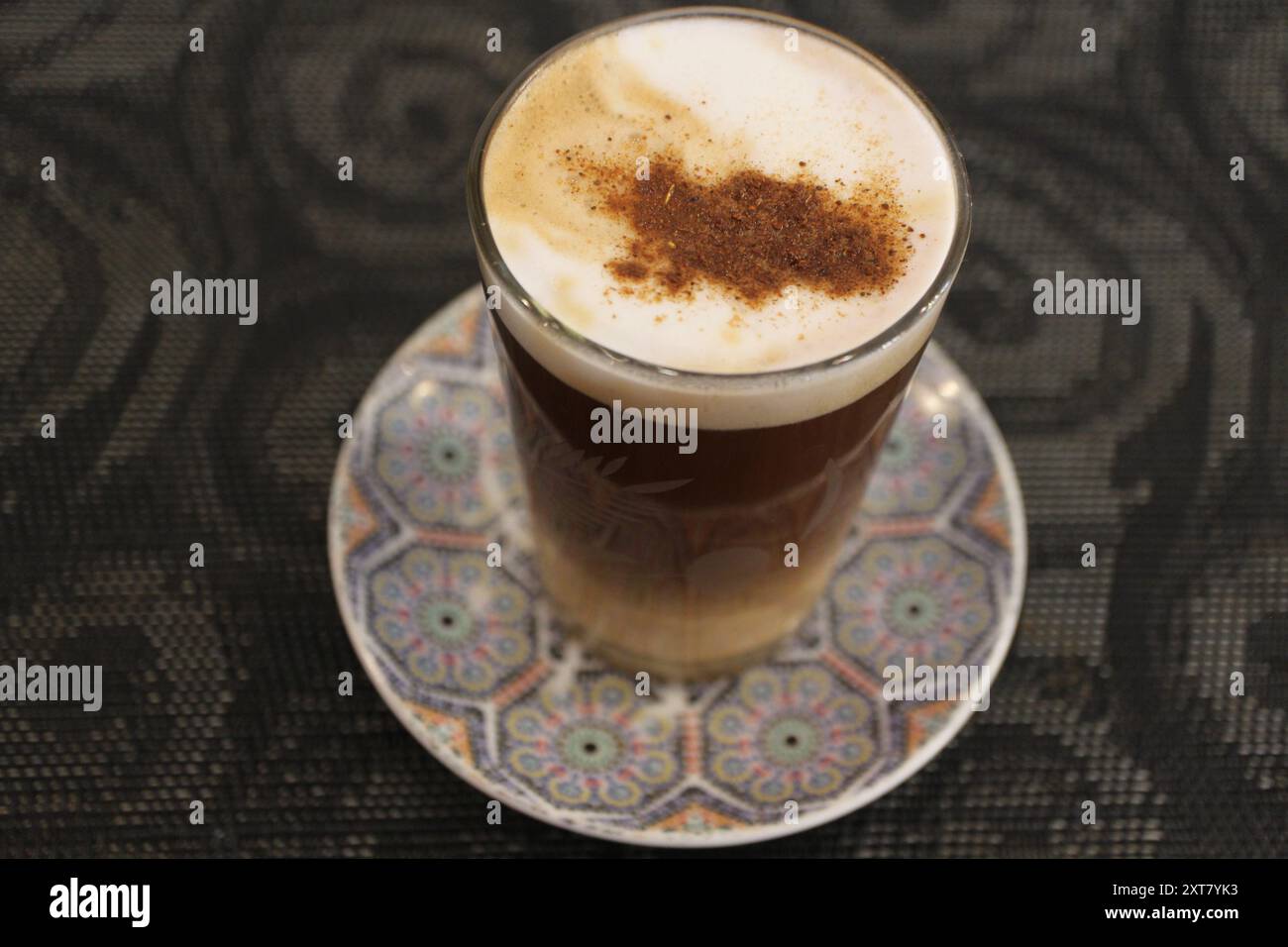 Moroccan cuisine: Moroccan spiced coffee Stock Photo - Alamy