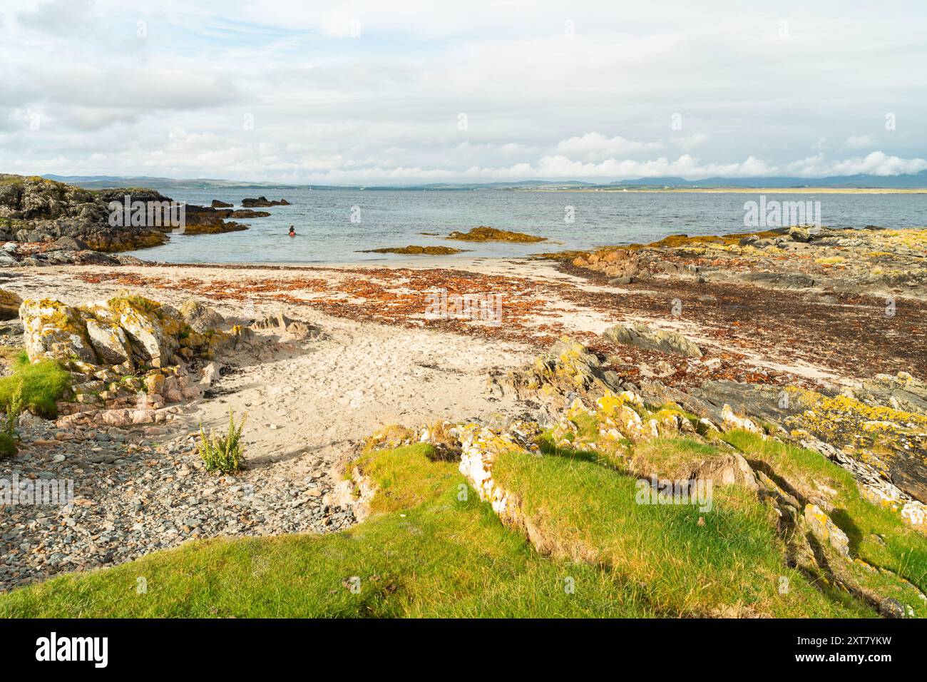 Isle of Islay Coast, Island Beach - Nr Port Charlotte, Islay, Scotland ...