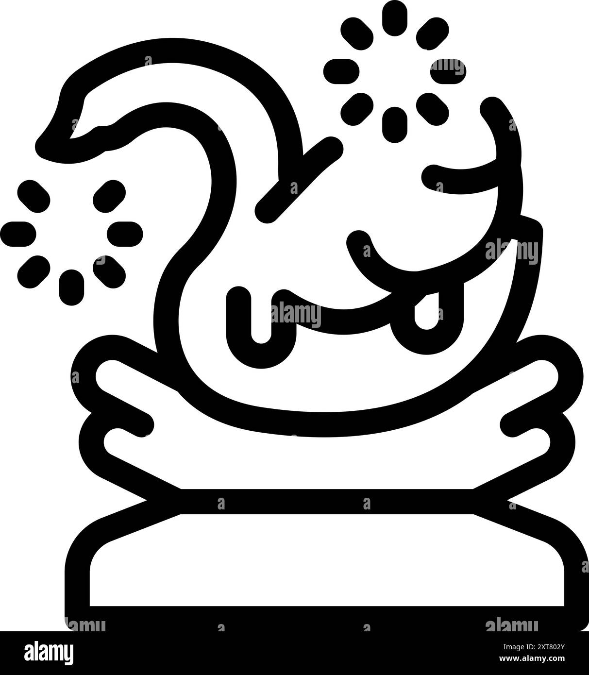 Animal vomiting Cut Out Stock Images & Pictures - Alamy