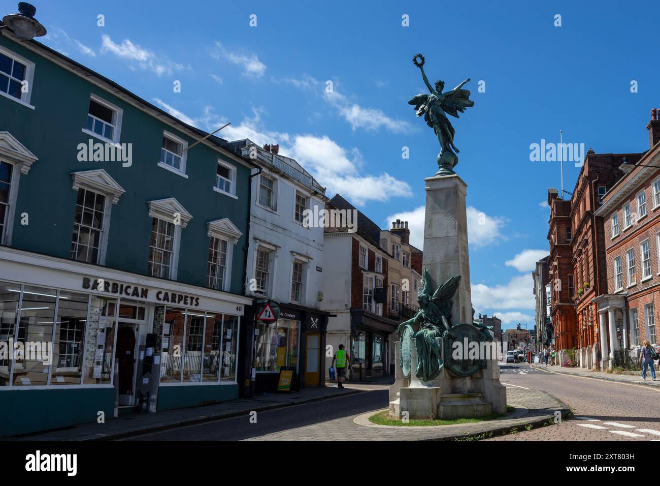 War memorial in Lewes, East Sussex, UK Stock Photo - Alamy