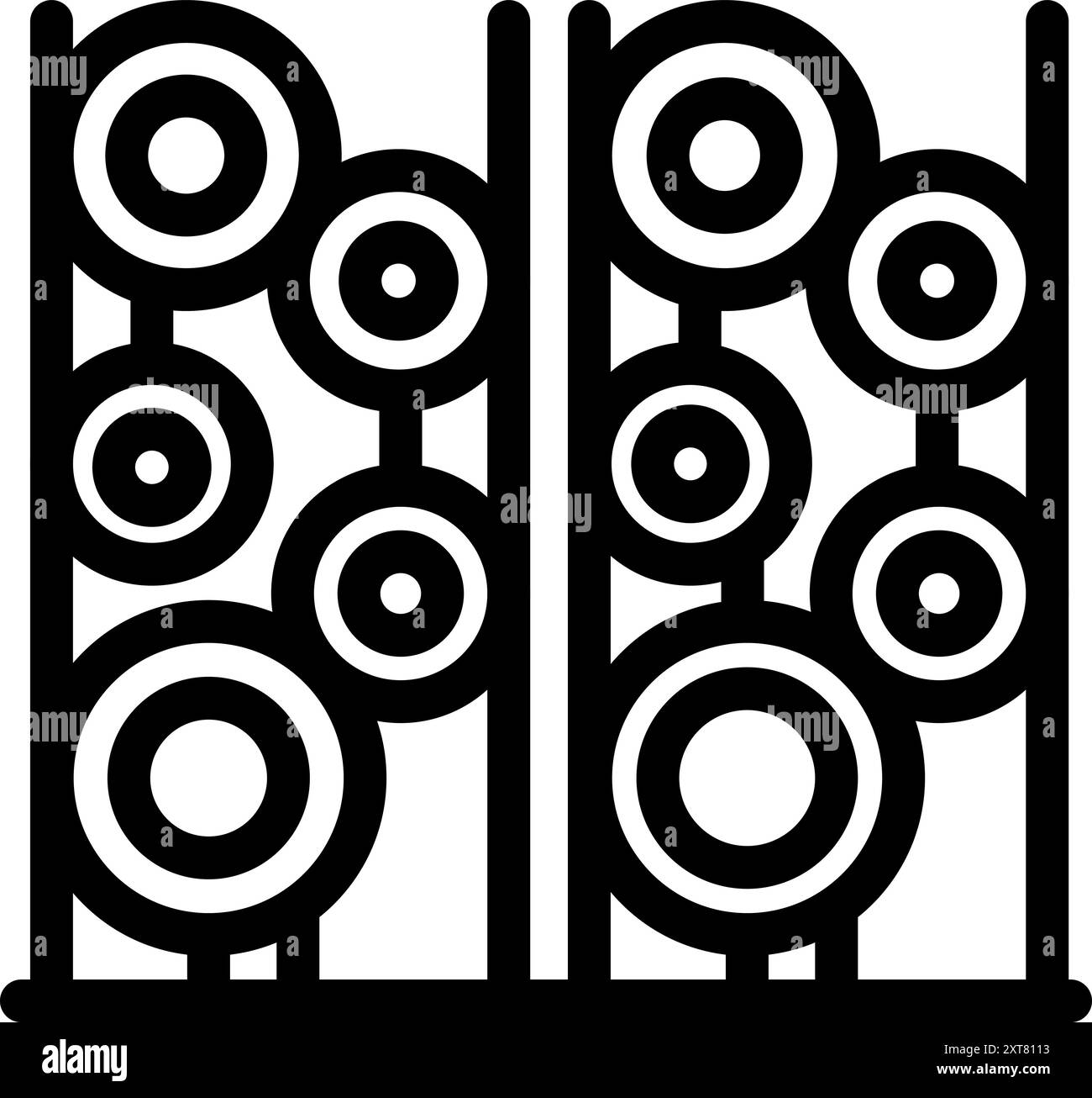 Modern divider partition Black and White Stock Photos & Images - Alamy