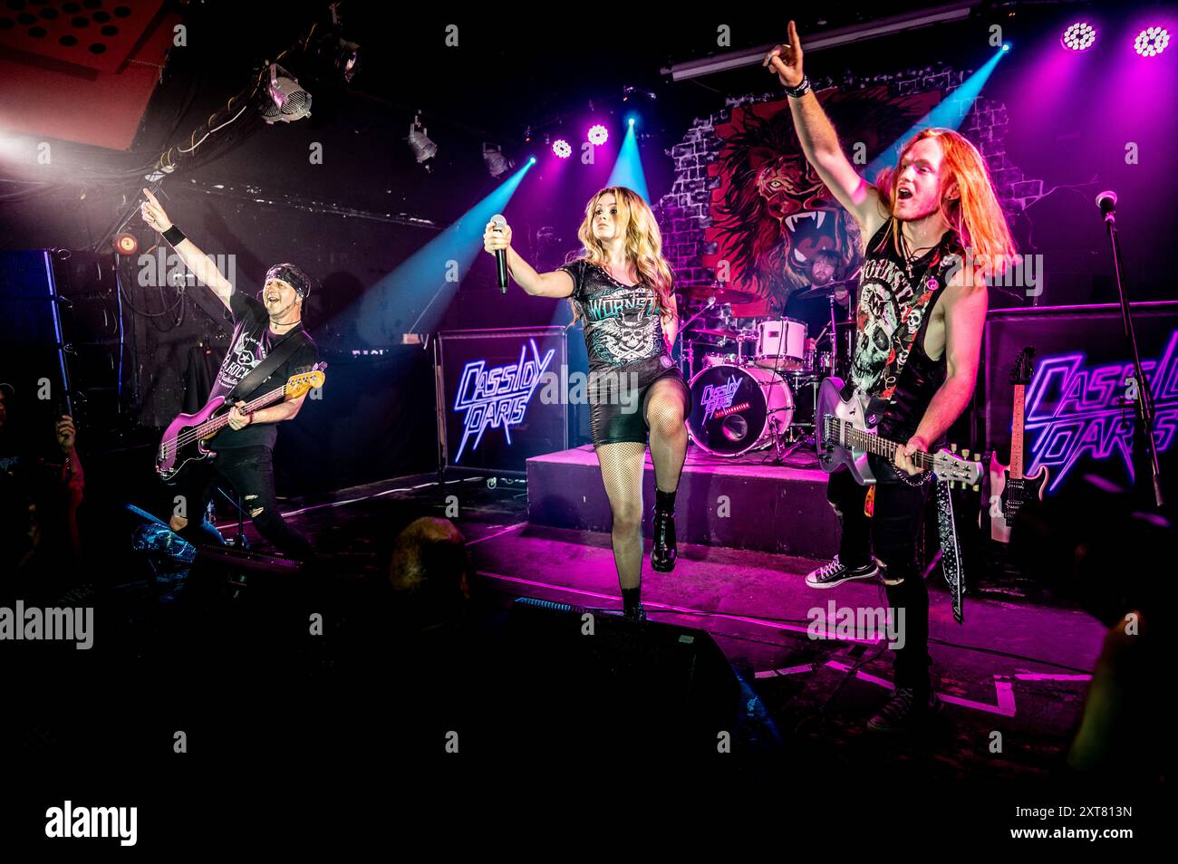 Cassidy Paris live in Concert Stock Photo - Alamy