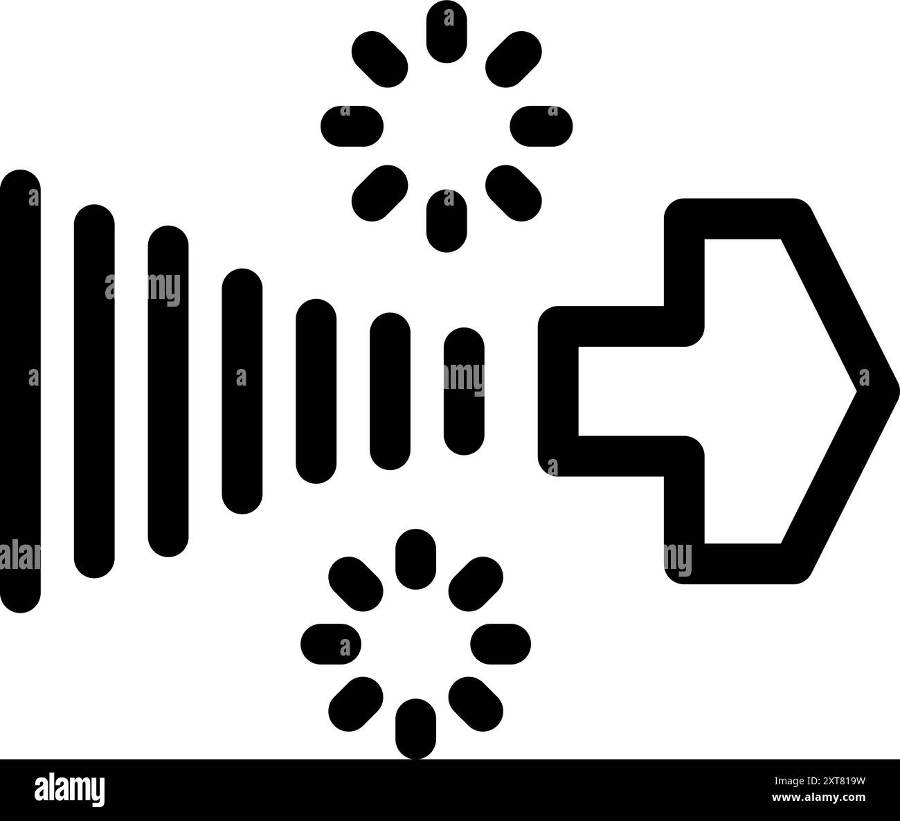 Stream processing background Black and White Stock Photos & Images - Alamy