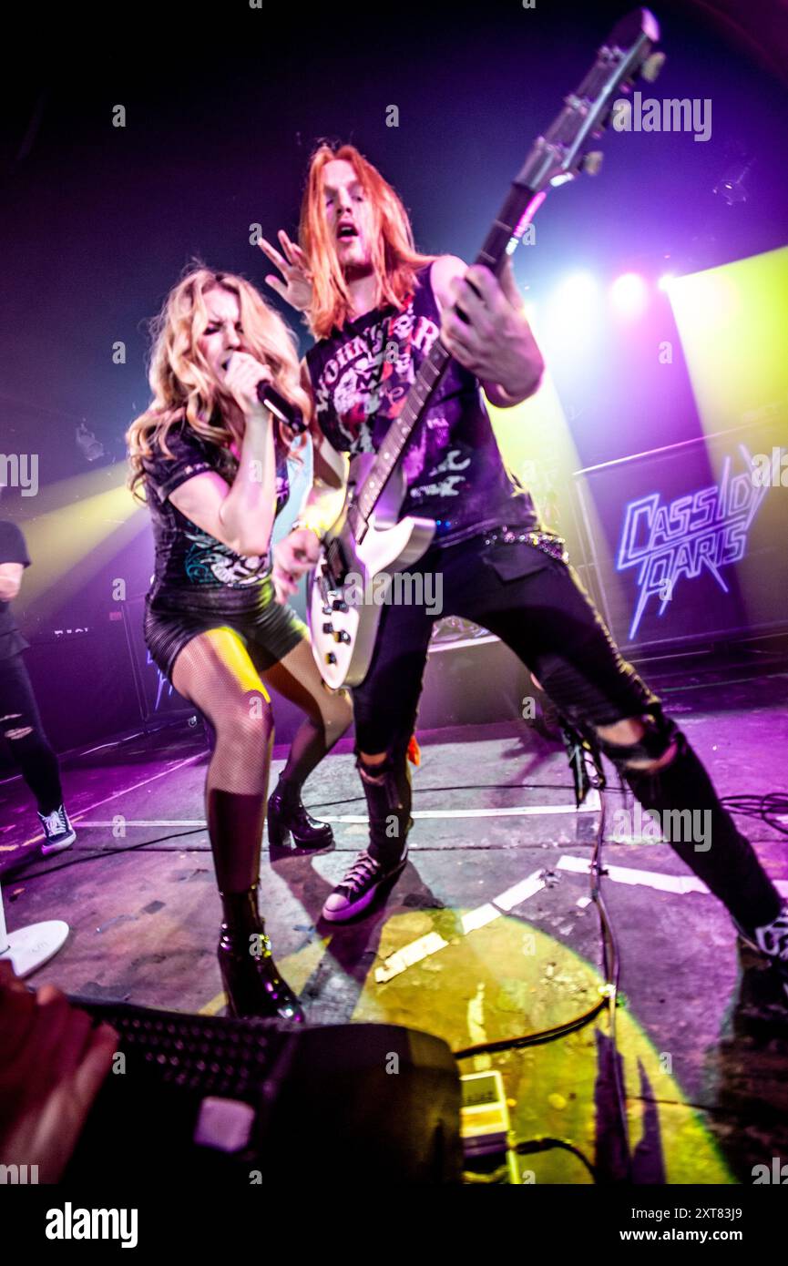 Cassidy Paris live in Concert Stock Photo - Alamy