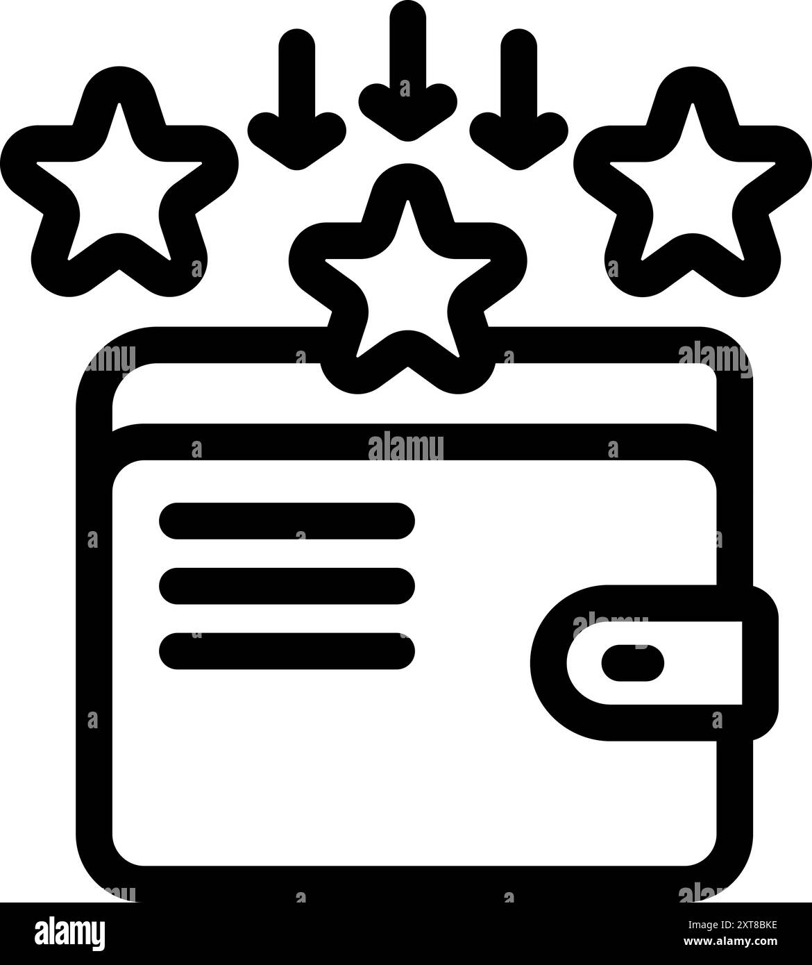 Money falling wallet on white Black and White Stock Photos & Images - Alamy