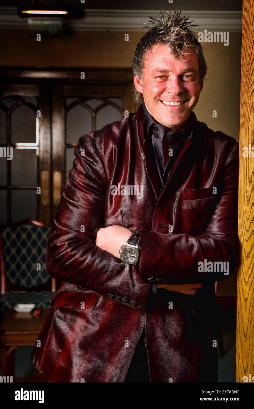 Darren Clarke Portraitsleather Stock Photo - Alamy