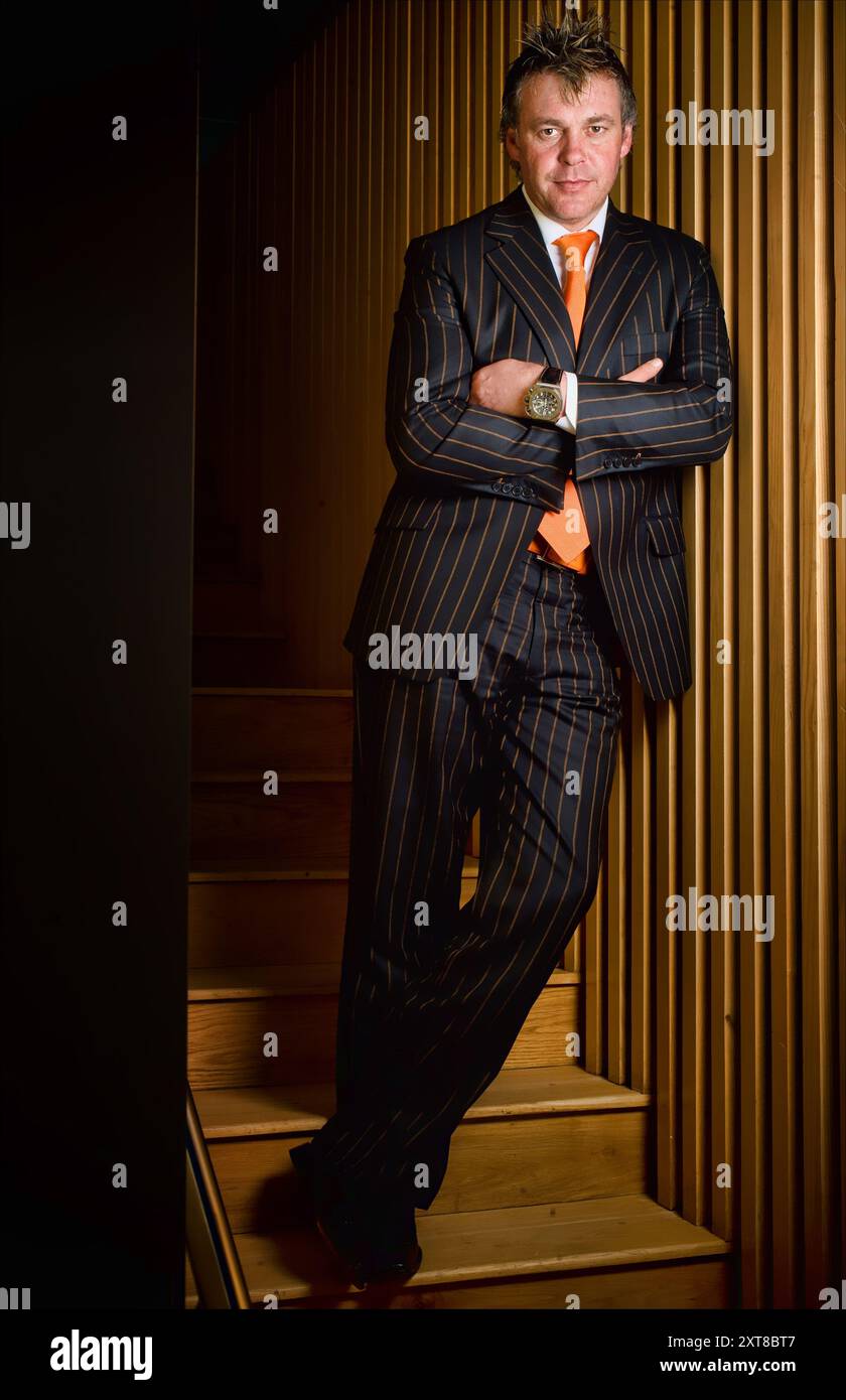 Darren Clarke Portraitsleather Stock Photo - Alamy