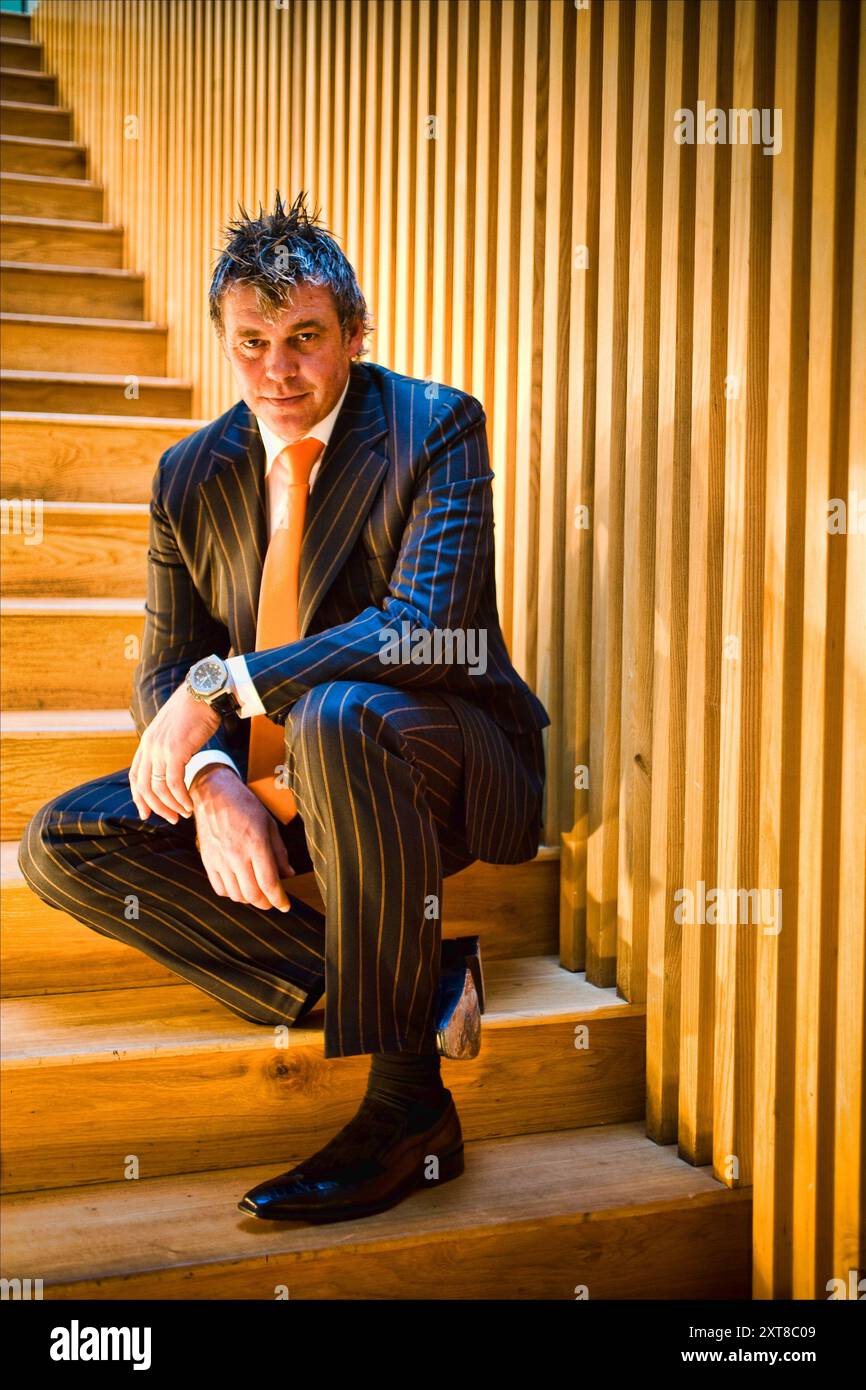 Darren Clarke Portraitsleather Stock Photo - Alamy