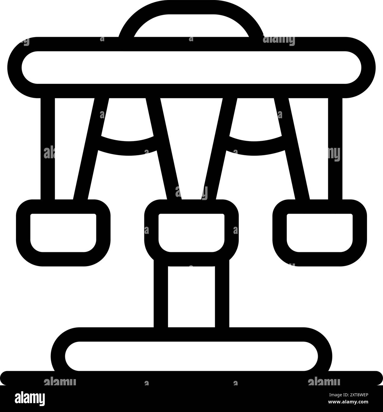 Spinning carnival ride Black and White Stock Photos & Images - Alamy