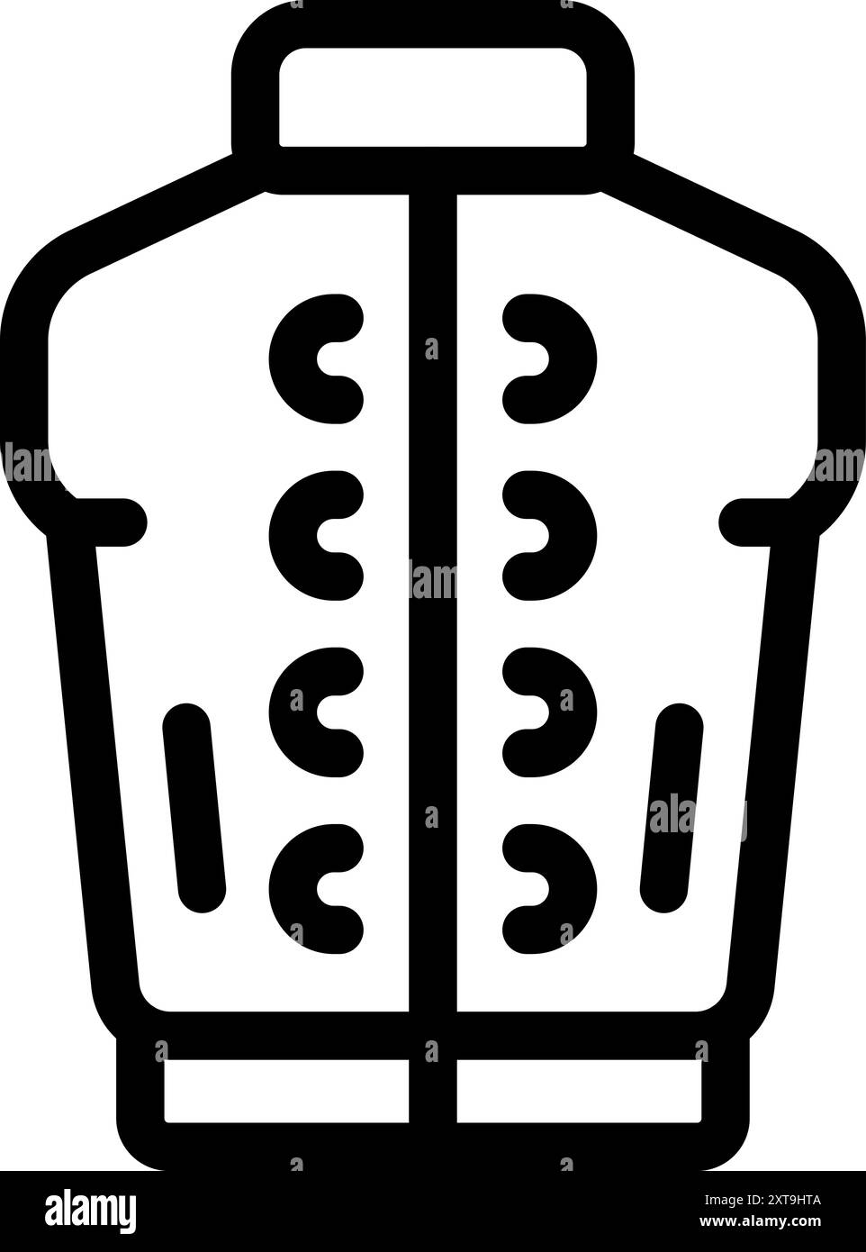 Corset line drawing hi-res stock photography and images - Alamy