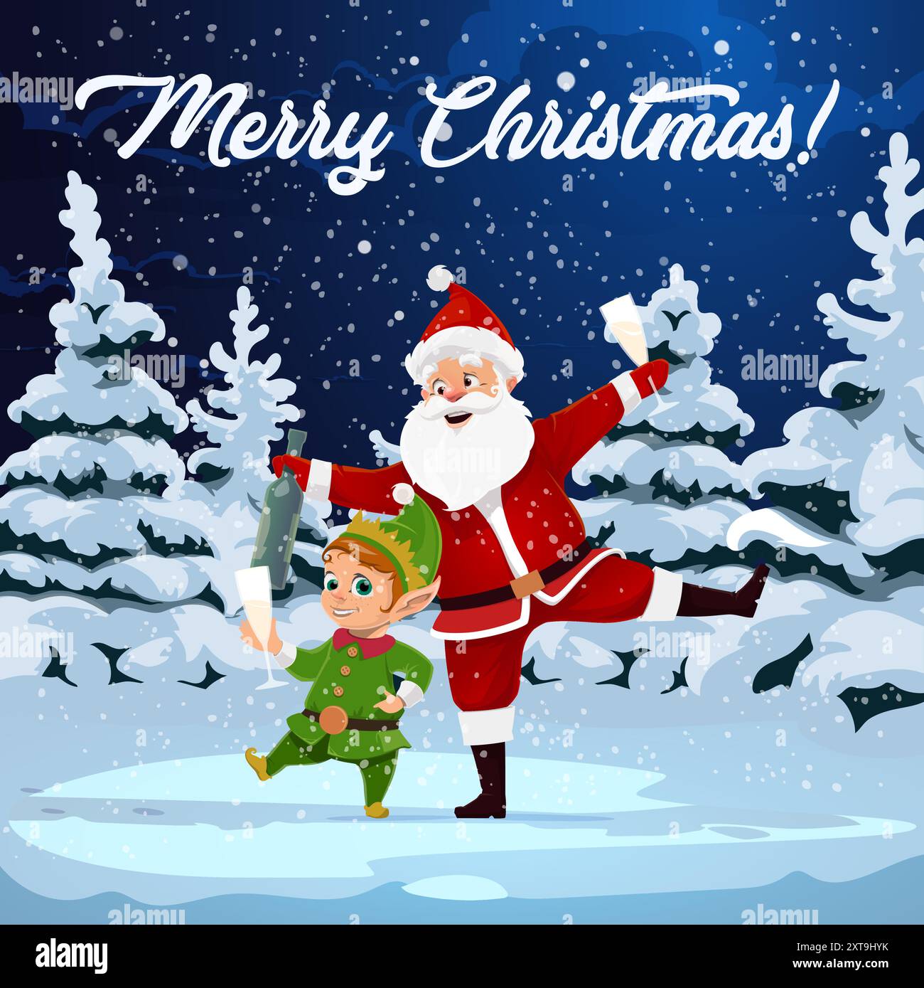 Boozy christmas Stock Vector Images - Alamy