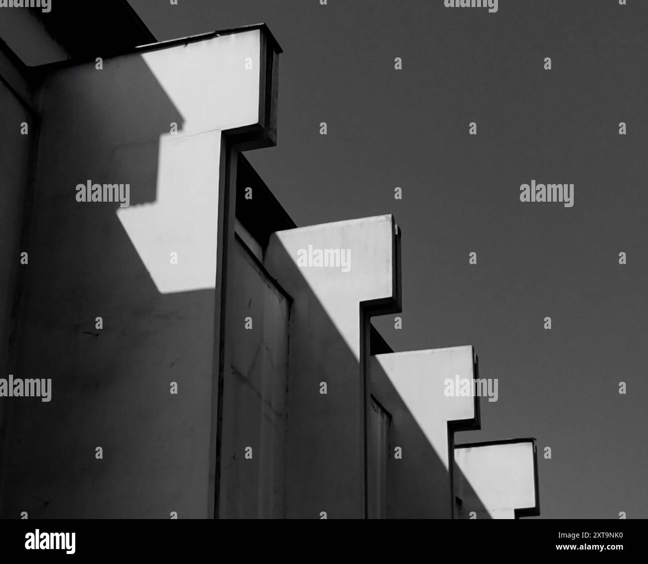 Abstract Face of Rooftop: Exploring Light, Shadow, Pattern, and Texture ...