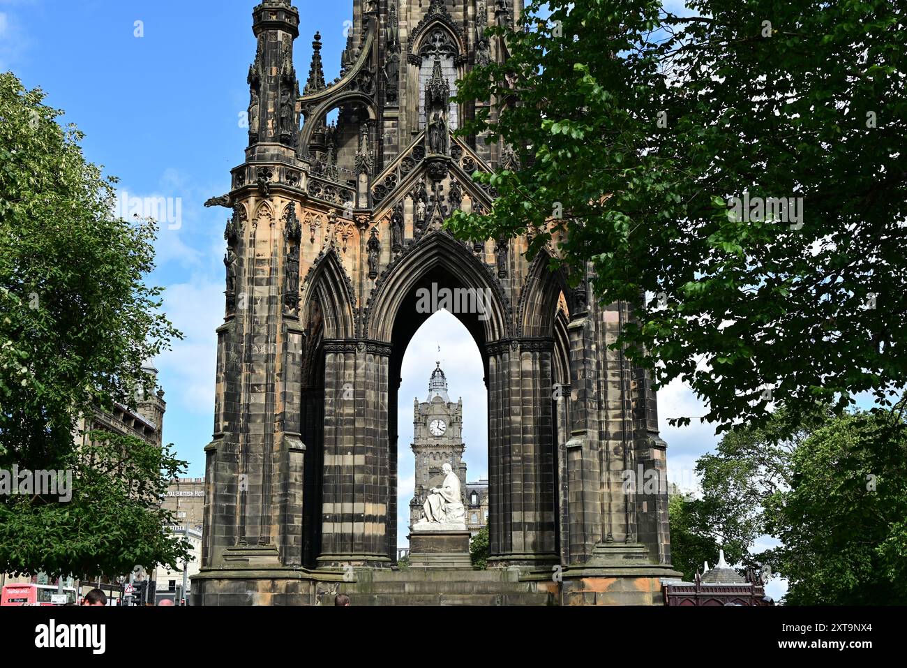 Scott Monument - Edinburgh - Scotland Stock Photo - Alamy