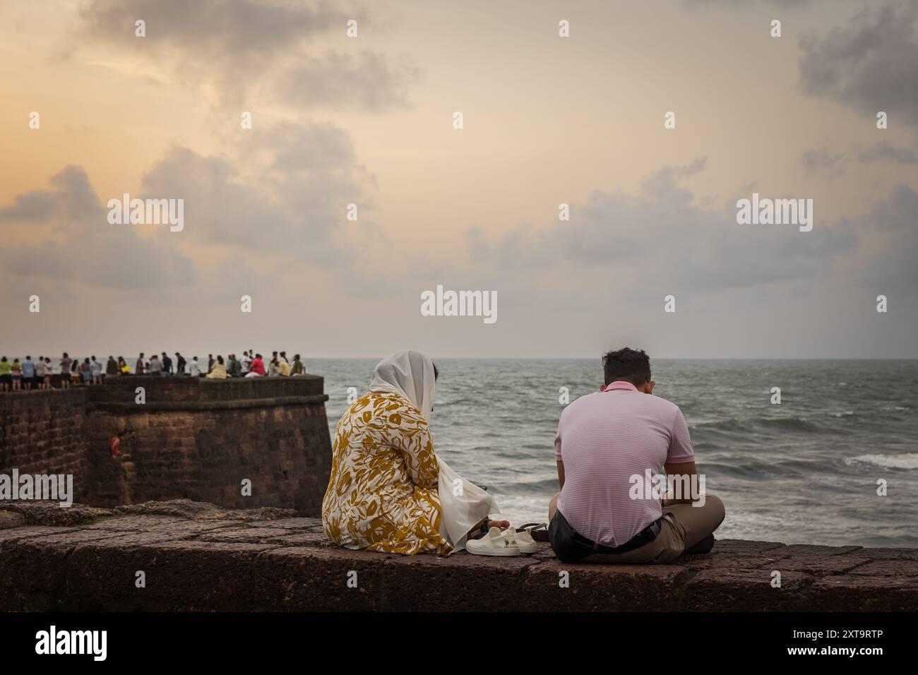 Indian woman relaxing on chair hi-res stock photography and images - Alamy