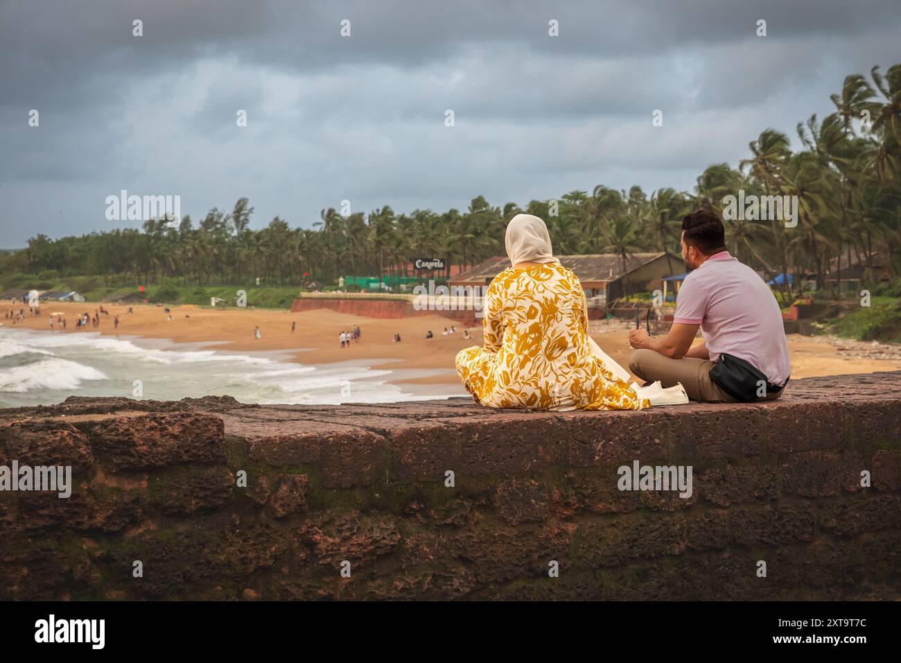 Indian woman relaxing on chair hi-res stock photography and images - Alamy