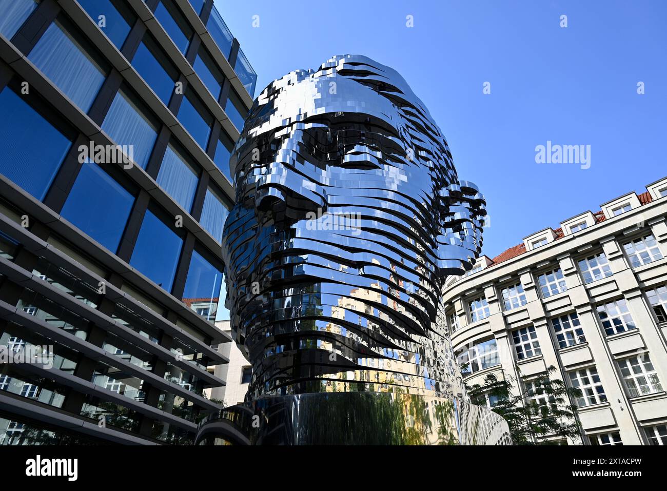 Franz Kafka Statue in Prague Stock Photo - Alamy
