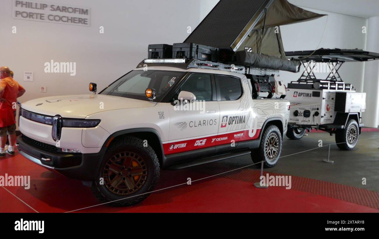 Los Angeles, California, USA 13th August 2024 2022 Rivian R1T With ...