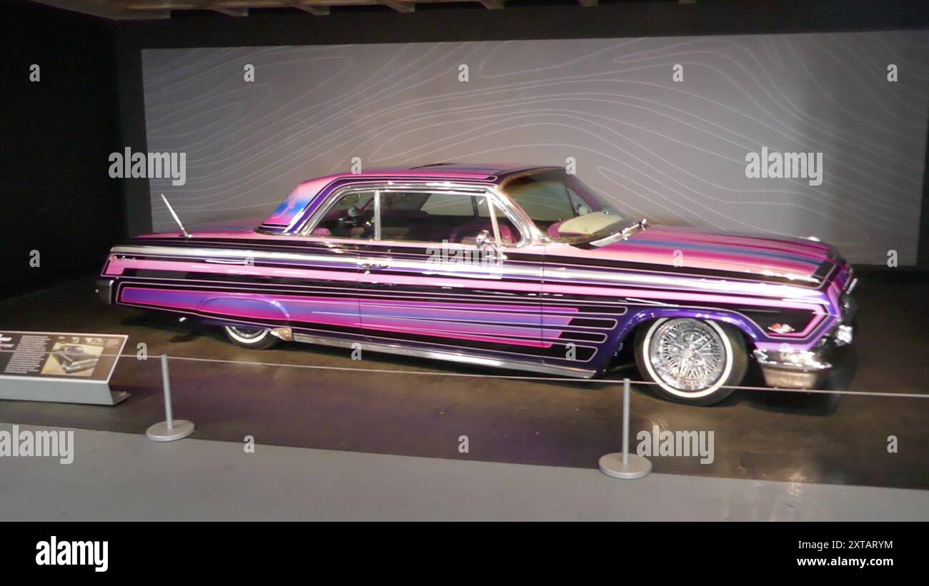 Los Angeles, California, USA 13th August 2024 1962 Chevrolet Impala ...