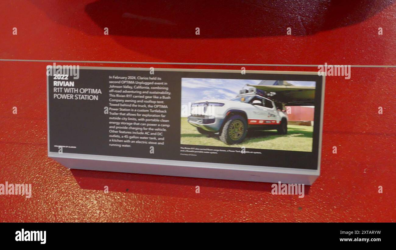 2022 rivianb r1t optima power station hi-res stock photography and ...