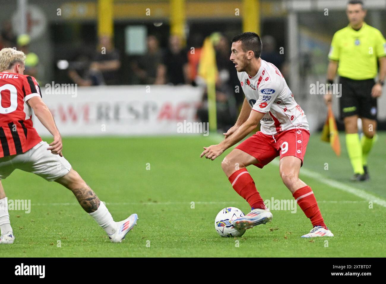 AC Monza's Samuele Birindelli during the Silvio Berlusconi Trophy ...