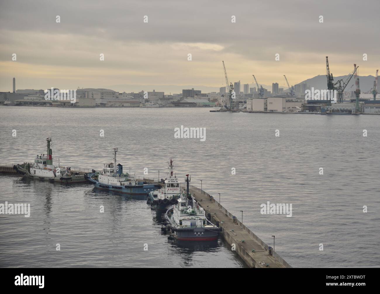 Port of Kobe is a Japanese maritime port in Kobe, Hyogo in the greater ...
