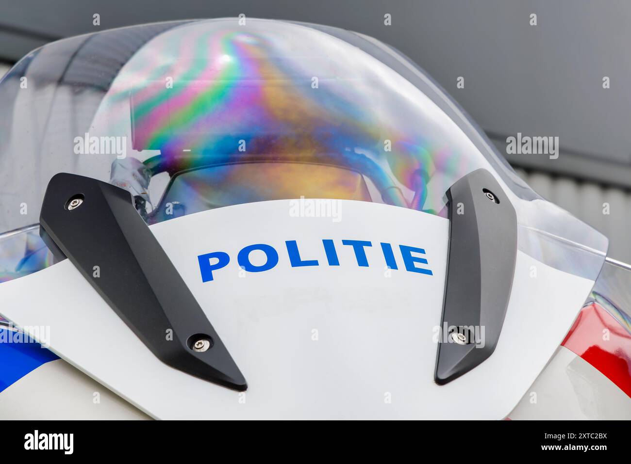 Police bike motorbike motorcycle hi-res stock photography and images ...