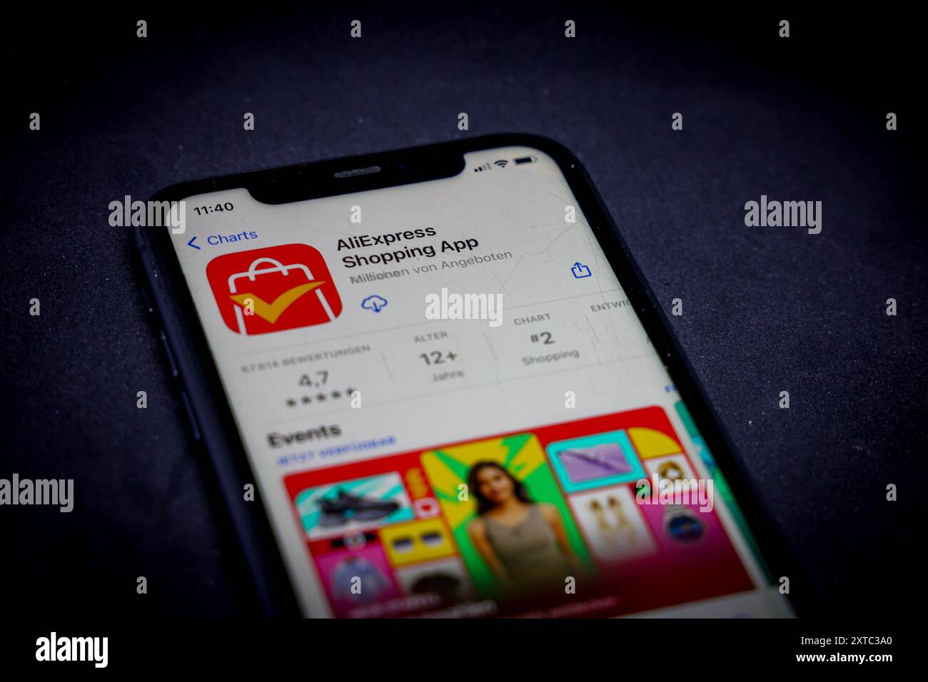 Apple App Store auf einem iPhone. Apps-Charts gratis - AliExpress ...