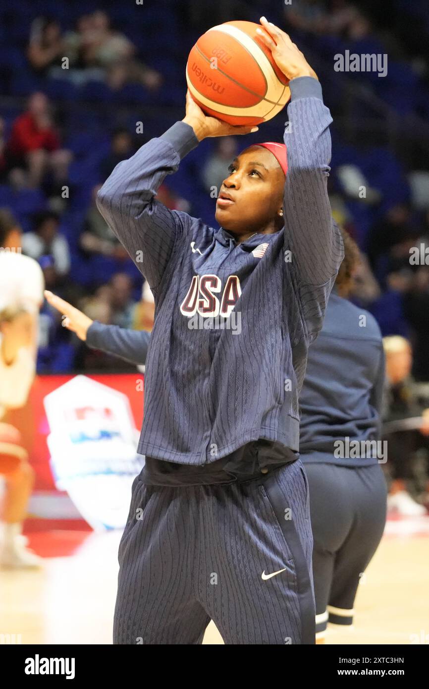 KAHLEAH COOPER of TEAM USA during the International Friendly women's ...