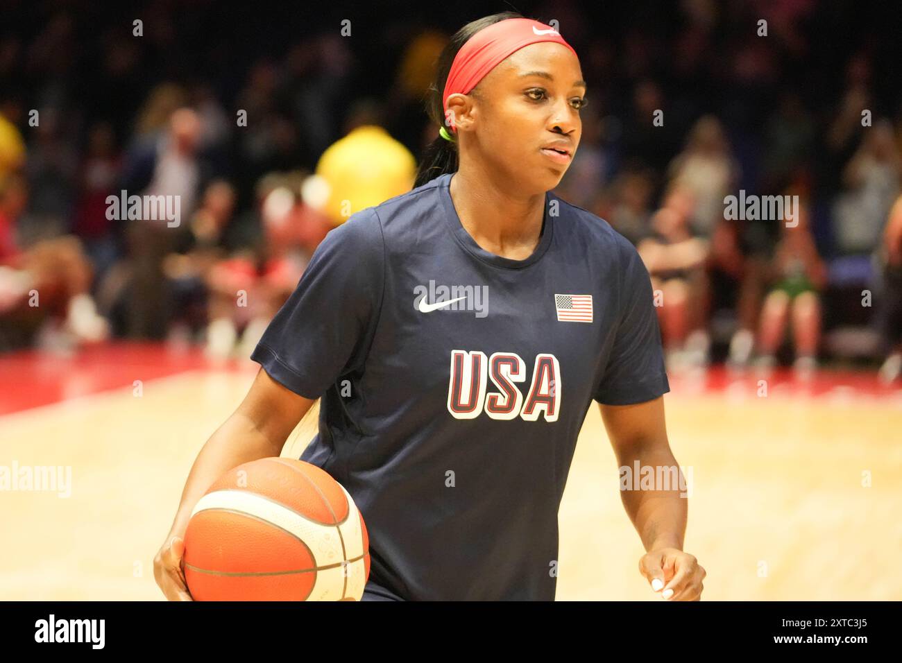 KAHLEAH COOPER of TEAM USA during the International Friendly women's ...