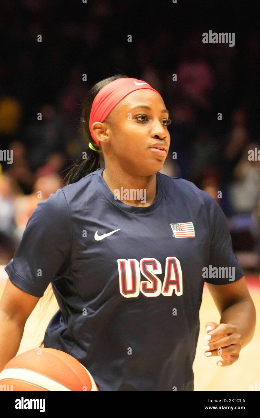 KAHLEAH COOPER of TEAM USA during the International Friendly women's ...