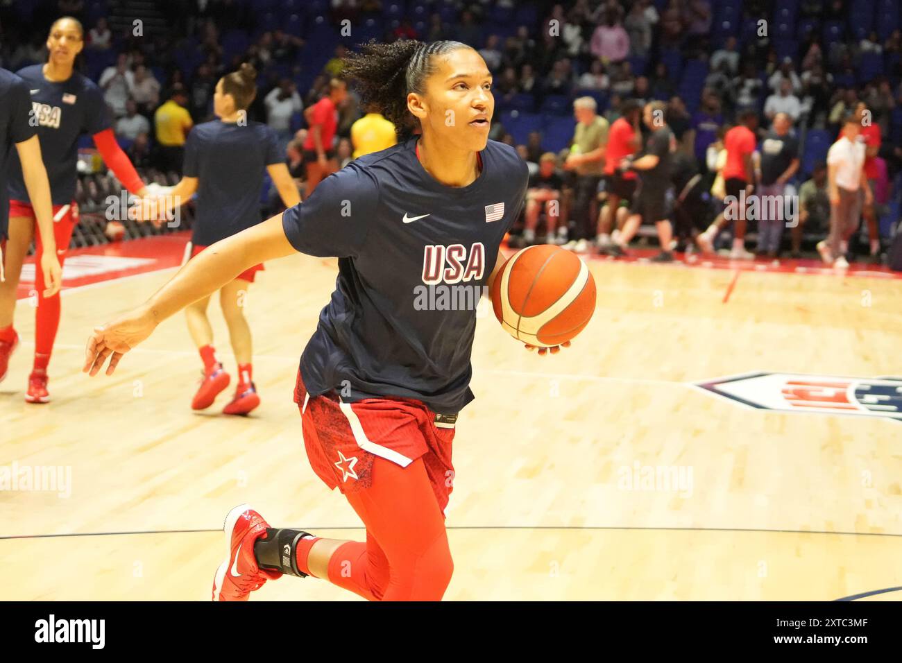 ALYSSA THOMAS of TEAM USA during the International Friendly women's ...