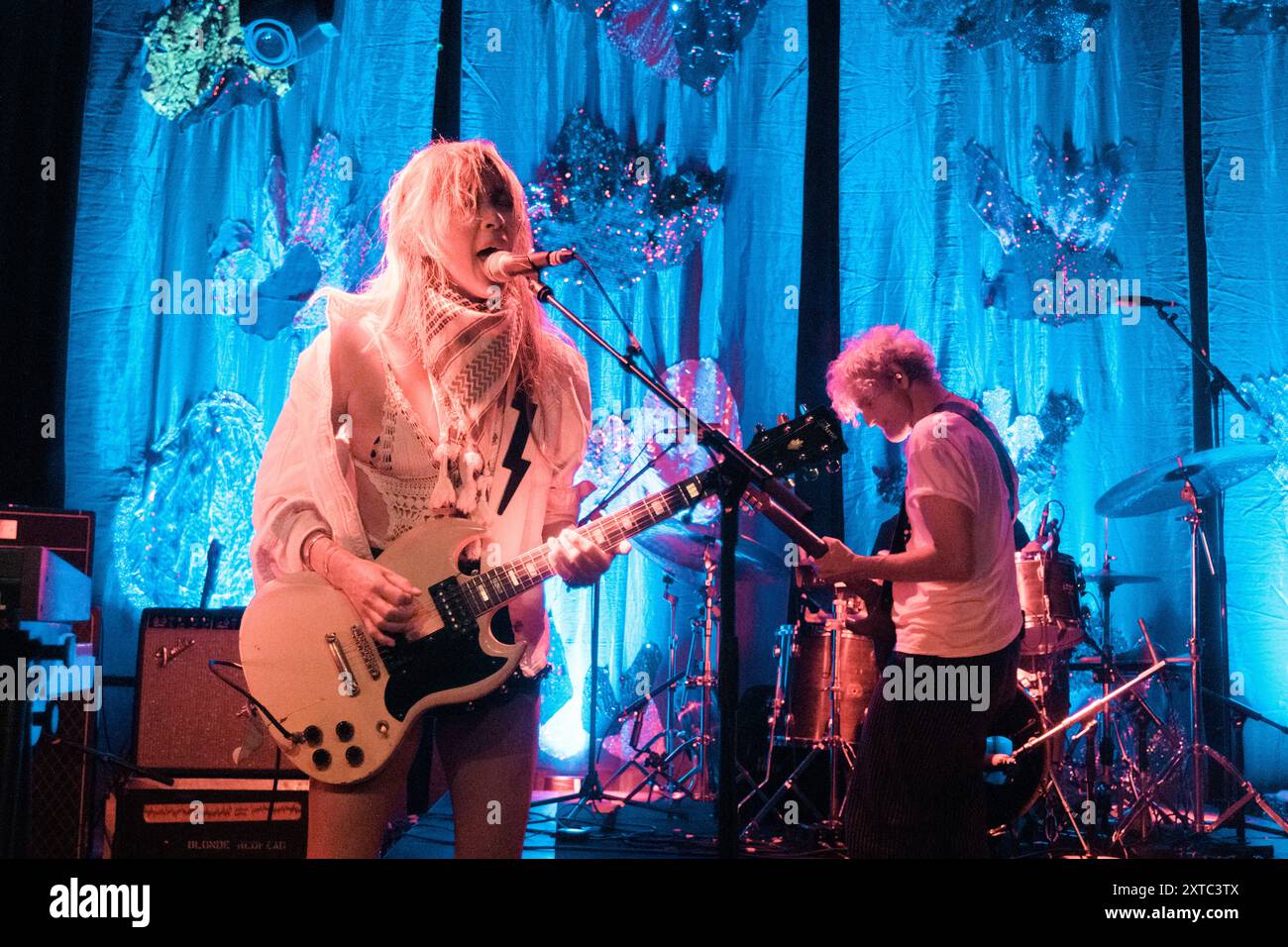 Copenhagen, Denmark. 13th Aug, 2024. The American rock band Blonde ...